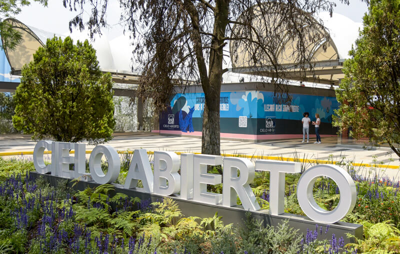 ¡Cielo Abierto& Un vibrante espacio al aire libre en el corazón de Coyoacán